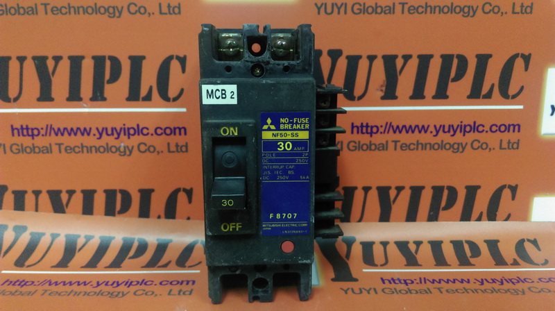 MITSUBISHI NO-FUSE BREAKER 30 AMP NF 50-SS - 裕益科技自動化設備可程式編碼器PLC分散式控制系統DCS